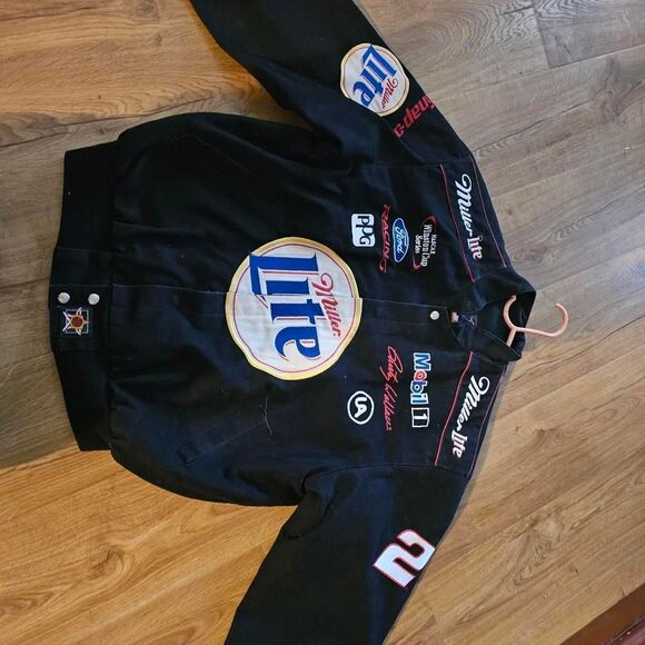 A3 Design | Jackets & Coats | Vintage Rusty Wallace 2 Miller Lite ...